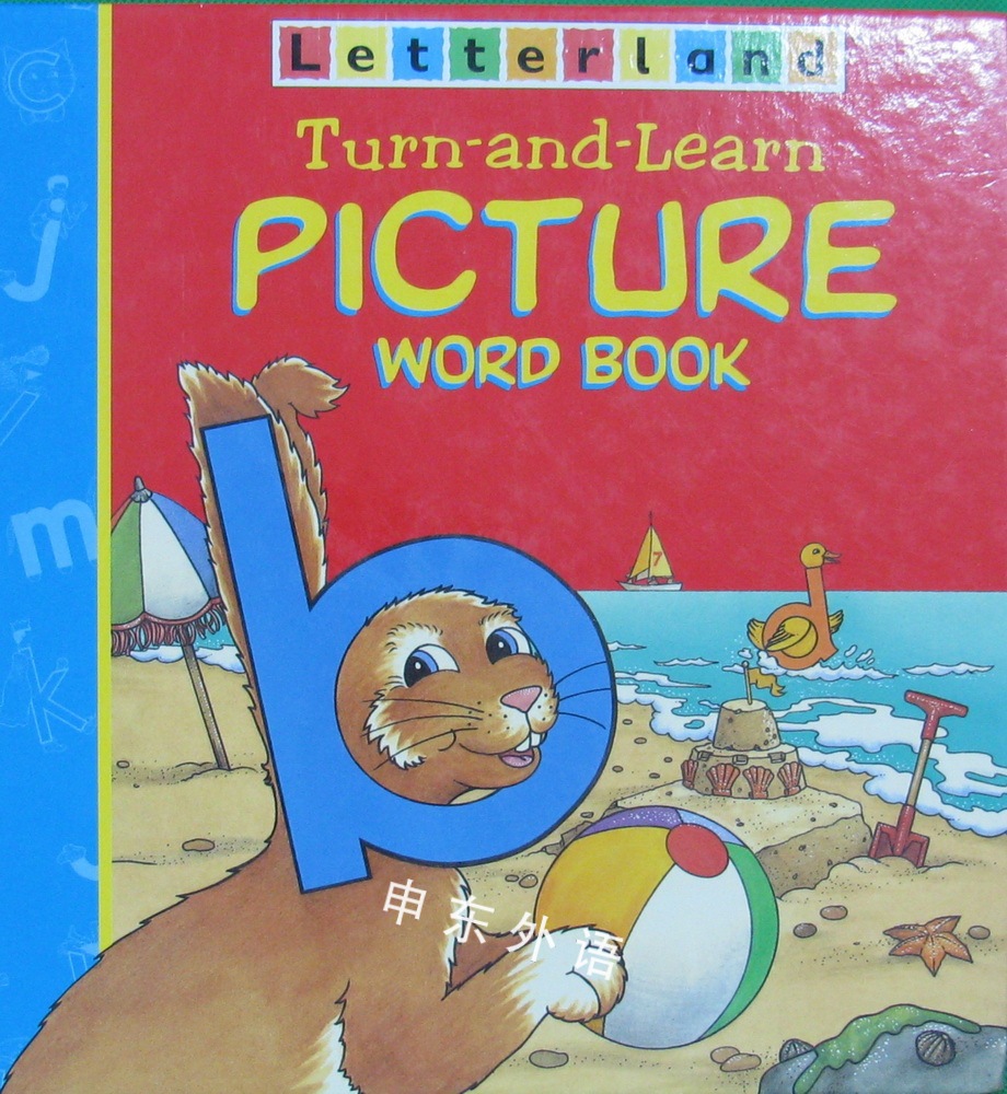 Letterland Turn And Learn Picture Book B早期的读者系列儿童图书进口图书进口书原版书绘本书