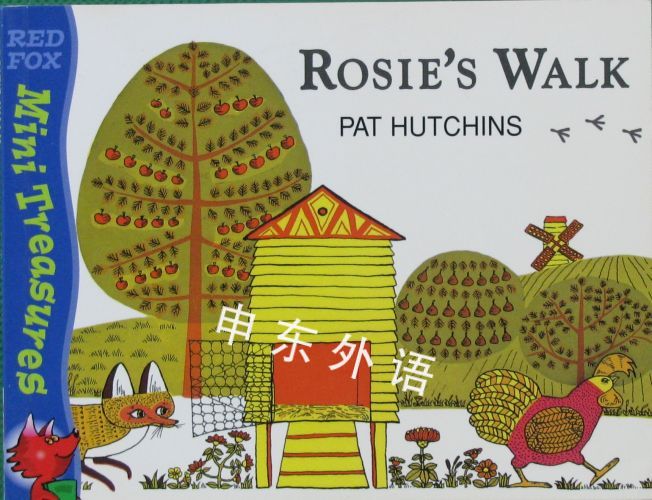 Rosies Walk Mini Treasures Red Fox早期的读者系列儿童图书进口图书进口书原版书绘本书