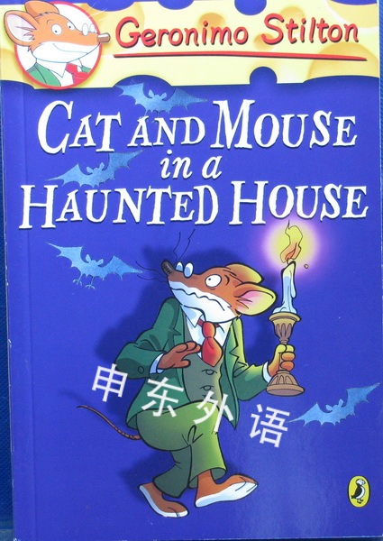 Geronimo Stilton Cat And Mouse In A Haunted House神秘与侦探系列读物儿童图书进口图书