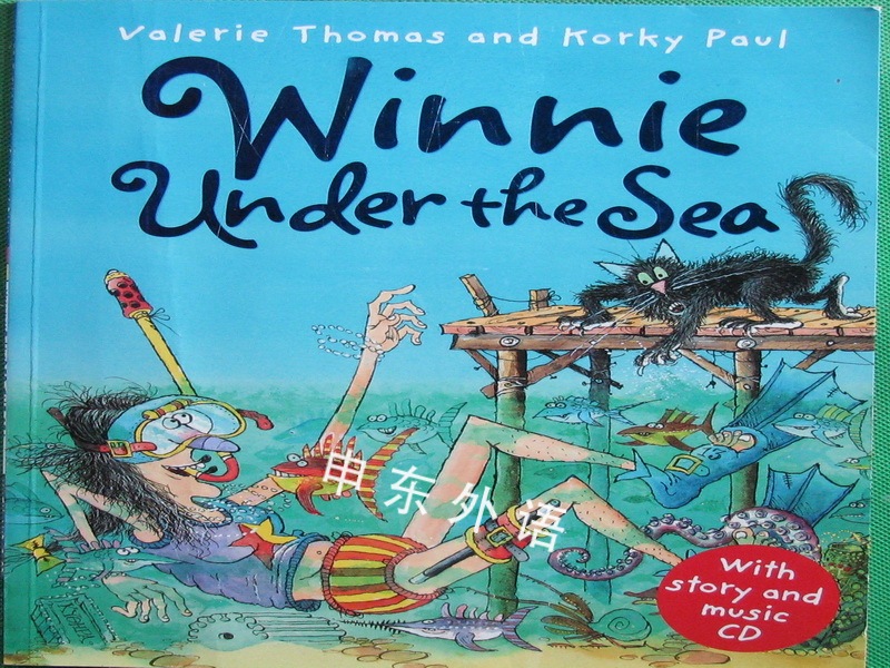 Winnie Under The Sea T 作者与插画儿童图书进口图书进口书原版书绘本书英文原版图书儿童纸板书外语