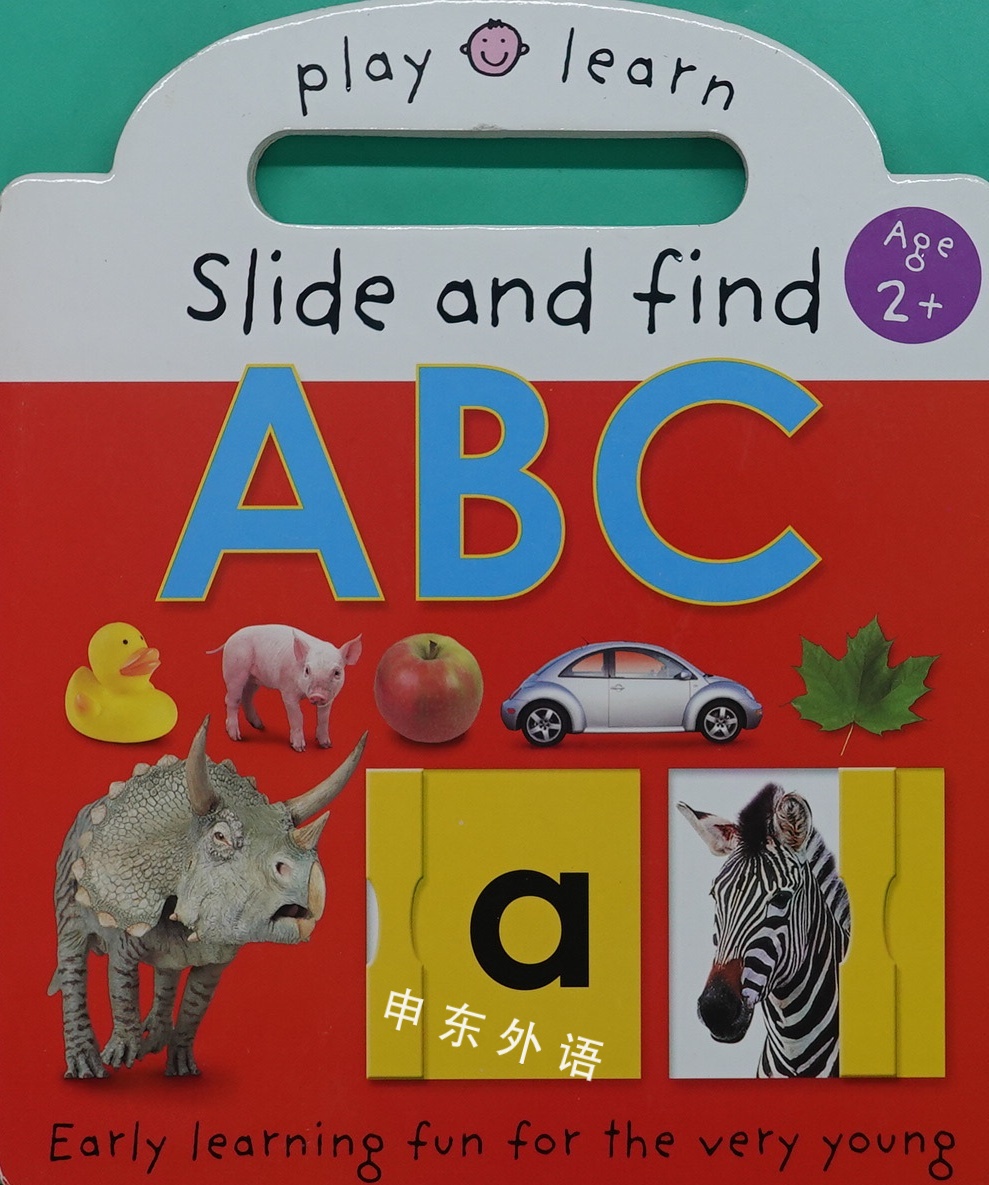 Slide And Find Abc教育相关儿童图书进口图书进口书原版书绘本书英文原版图书儿童纸板书外语图书进口儿童书原版儿童书