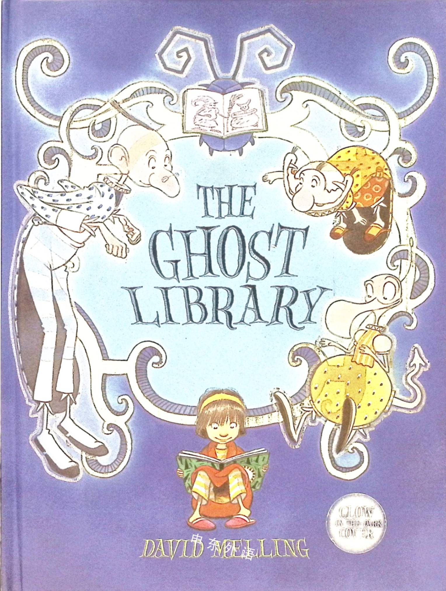The Ghost Library M 作者与插画儿童图书进口图书进口书原版书绘本书英文原版图书儿童纸板书外语图书