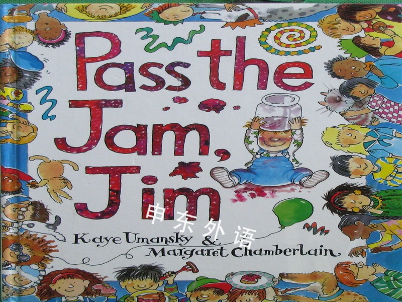 Pass The Jamjim U 作者与插画儿童图书进口图书进口书原版书绘本书英文原版图书儿童纸板书外语图书进口