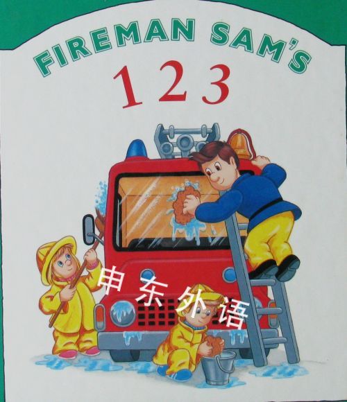 Fireman Sams 123 Fireman Sam Board Books系列读物儿童图书进口图书进口书原版书绘本书