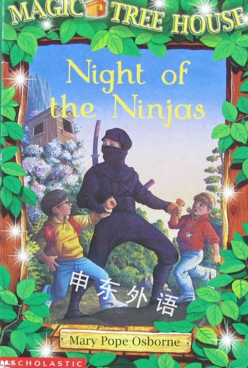 Magic Tree House Night Of The Ninjas神奇树屋幻想与冒险系列读物儿童图书进口图书进口书原版书