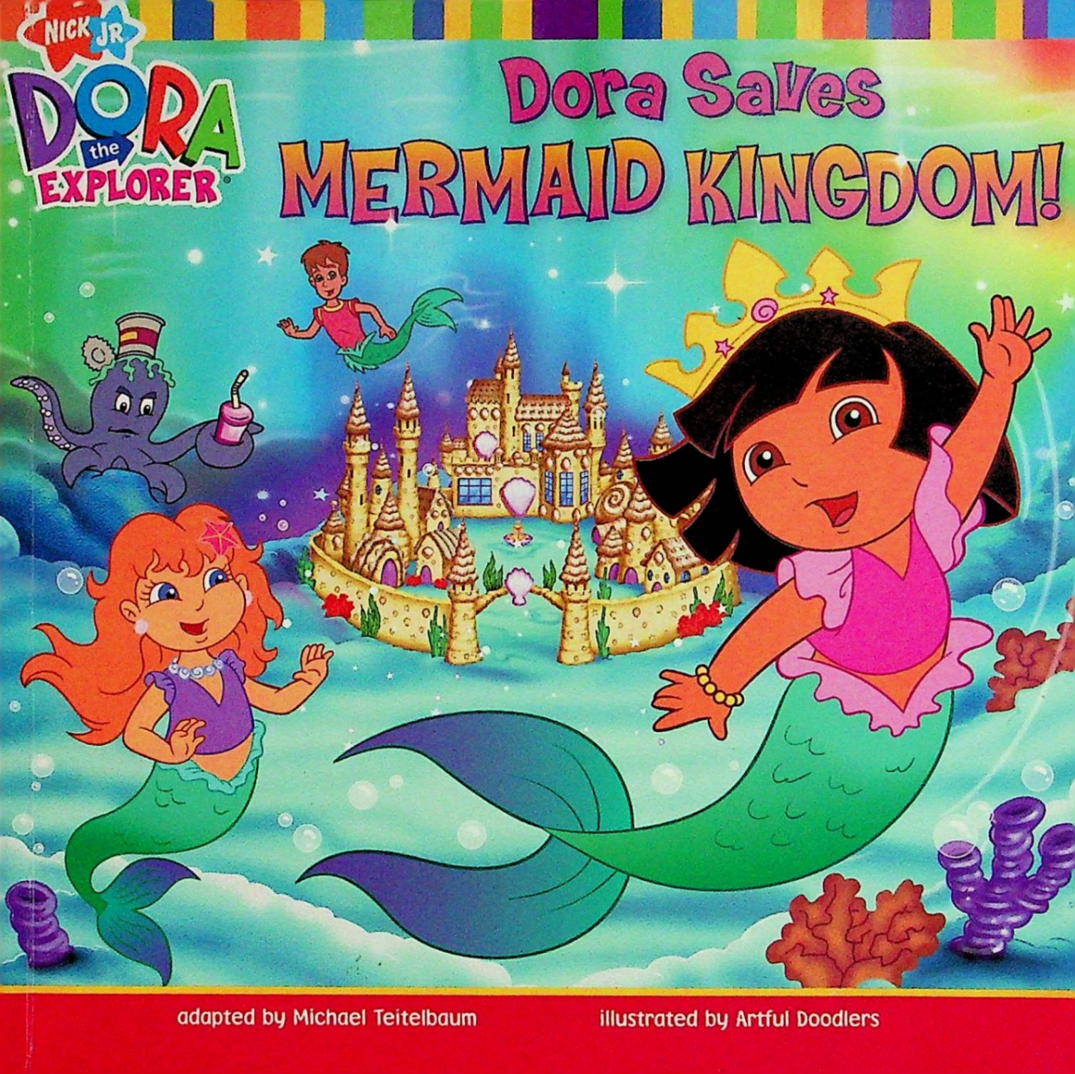 Dora Saves Mermaid Kingdom!_系列读物_儿童图书_进口图书_进口书,原版书,绘本书,英文原版图书,儿童纸板书,外语 ...