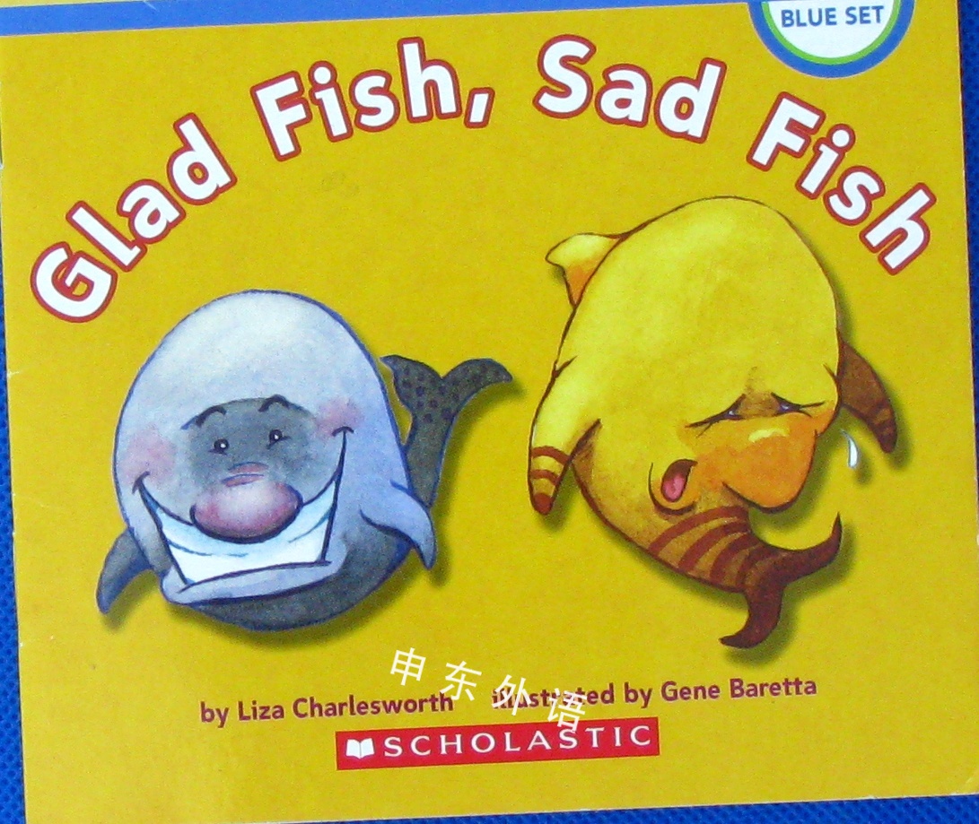 Glad Fish, Sad Fish (Talk-to-Me Phonics Reader, Blue Set)_作者与插画_儿童图书_进口 ...