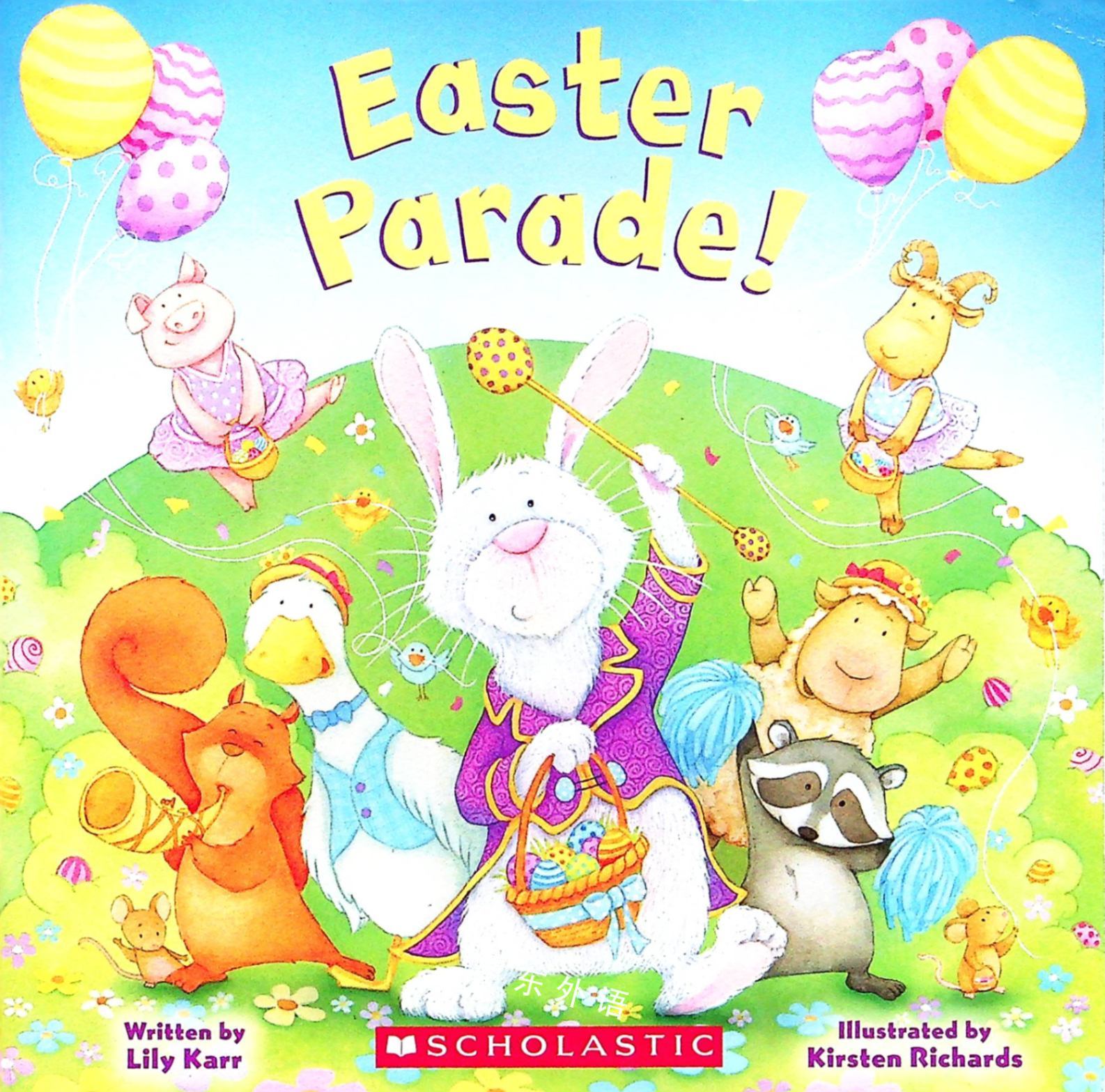 Easter Parade复活节假日与节日儿童图书进口图书进口书原版书绘本书英文原版图书儿童纸板书外语图书进口儿童书