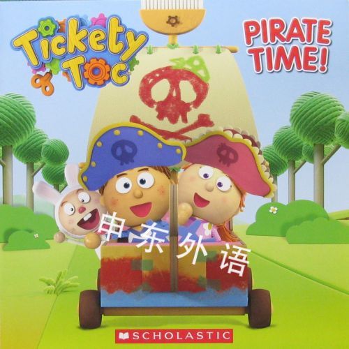 Tickety Toc Pirate Time早期的读者系列儿童图书进口图书进口书原版书绘本书英文原版图书儿童纸板书外语