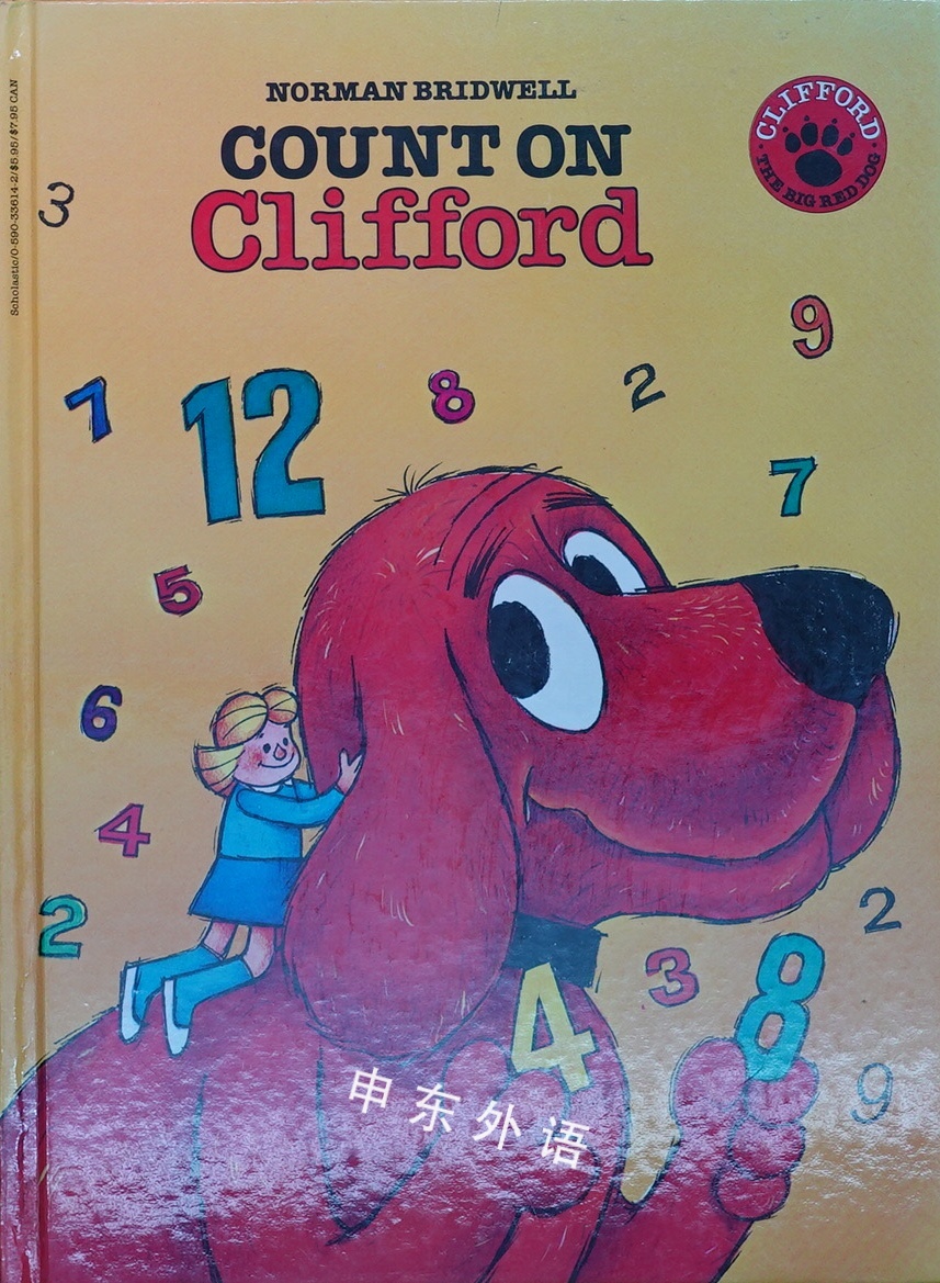 Count On Clifford作者与插画儿童图书进口图书进口书原版书绘本书英文原版图书儿童纸板书外语图书进口儿童书原版儿童书