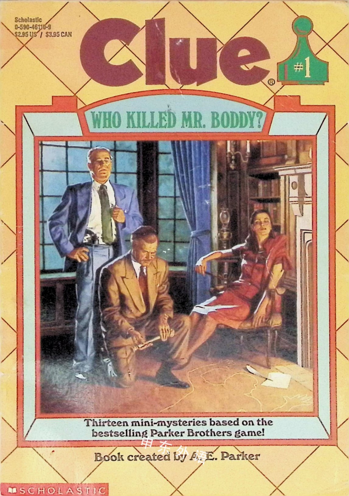 Clue: Who Killed Mr. Boddy?_神秘及间谍及侦探_基本概念_儿童图书_进口图书_进口书,原版书,绘本书,英文原版图书 ...