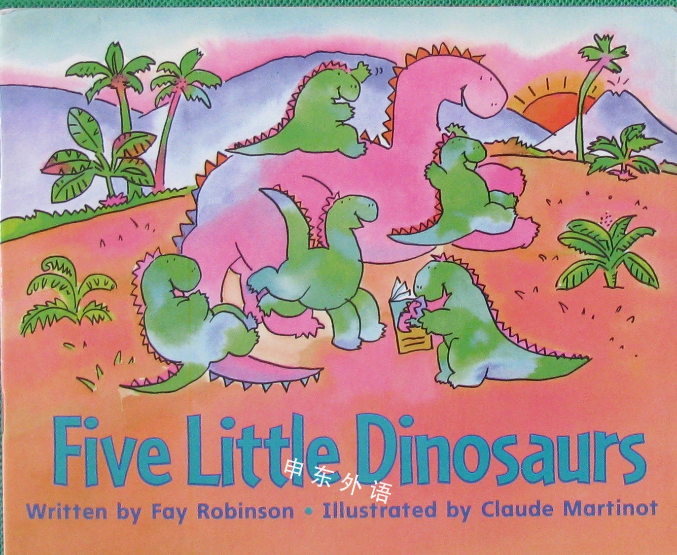 Five Little Dinosaurs早期的读者系列儿童图书进口图书进口书原版书绘本书英文原版图书儿童纸板书外语图书