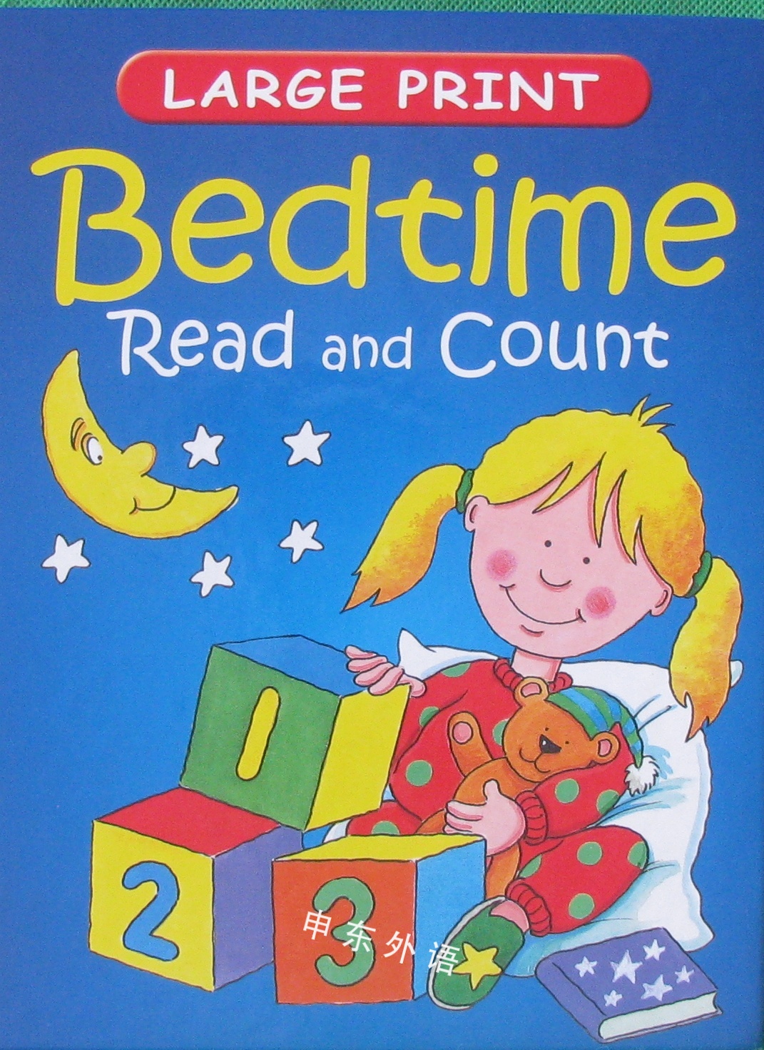 Bedtime Read And Count Large Print系列读物儿童图书进口图书进口书原版书绘本书英文原版图书