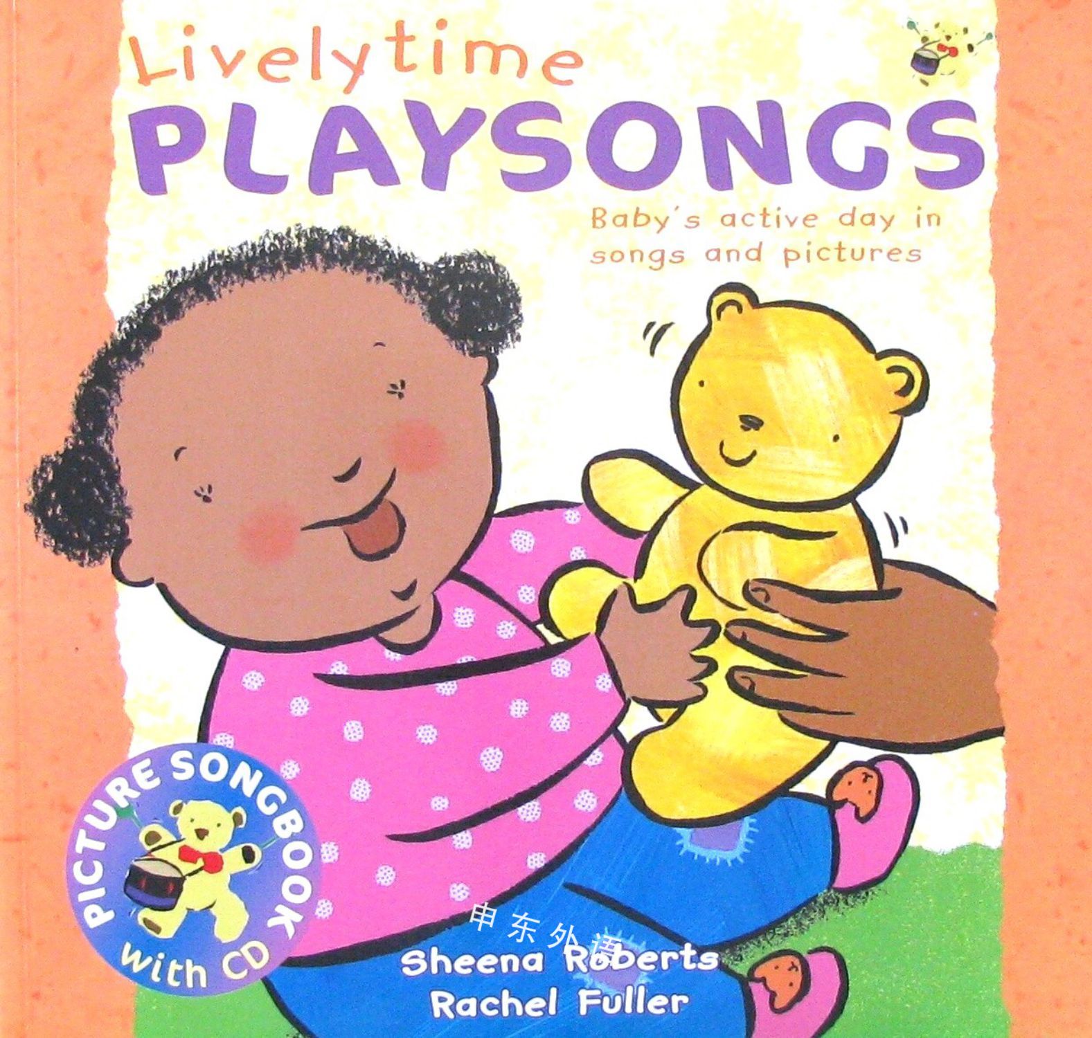 Lively Time Playsongs Book Cd早期的读者系列儿童图书进口图书进口书原版书绘本书英文原版图书儿童纸板