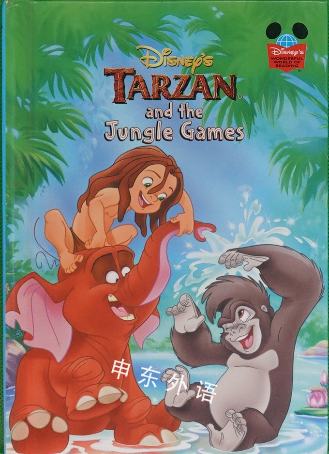 Tarzan And The Jungle Games泰山迪斯尼热门人物儿童图书进口图书进口书原版书绘本书英文原版图书儿童