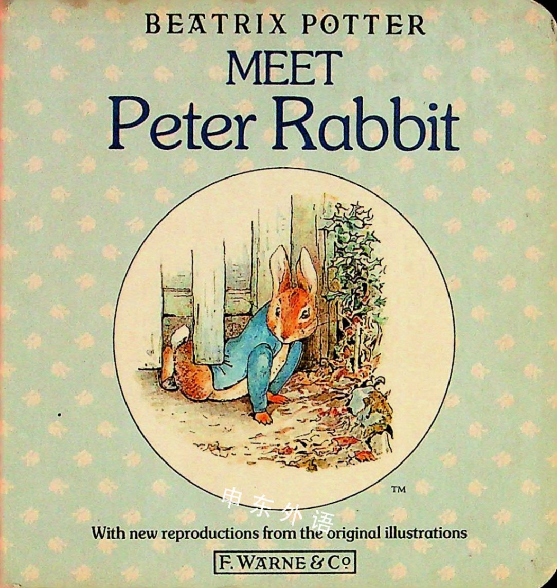 Meet Peter Rabbit_系列读物_儿童图书_进口图书_进口书,原版书,绘本书,英文原版图书,儿童纸板书,外语图书,进口儿童书,原版儿童书