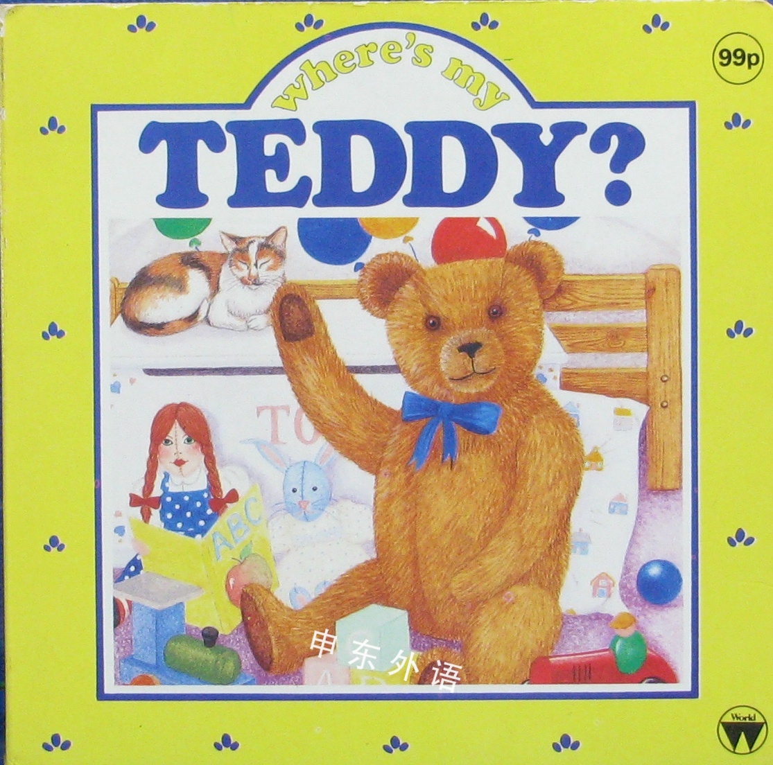 Wheres My Teddy早期的读者系列儿童图书进口图书进口书原版书绘本书英文原版图书儿童纸板书外语图书进口儿童书