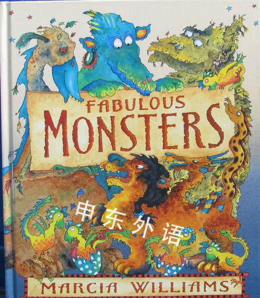 Fabulous Monsters W 作者与插画儿童图书进口图书进口书原版书绘本书英文原版图书儿童纸板书外语图书