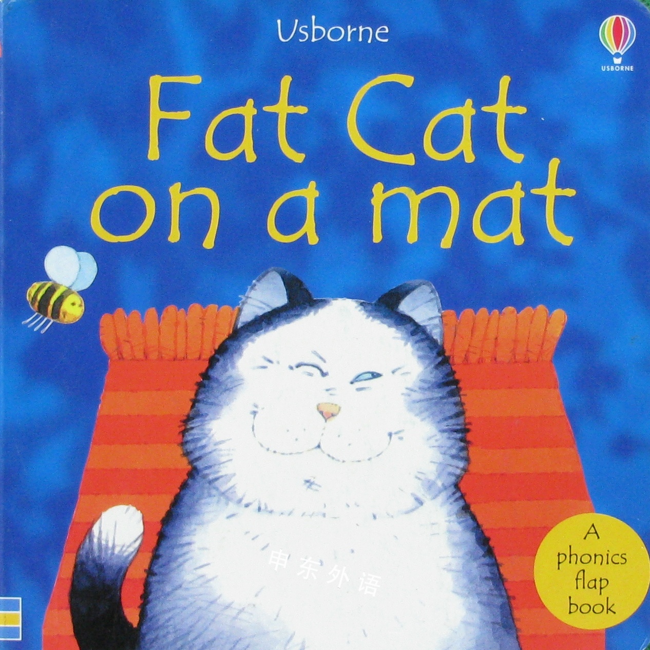 Usborne Fat Cat On A Mat早期的读者系列儿童图书进口图书进口书原版书绘本书英文原版图书儿童纸板书外语
