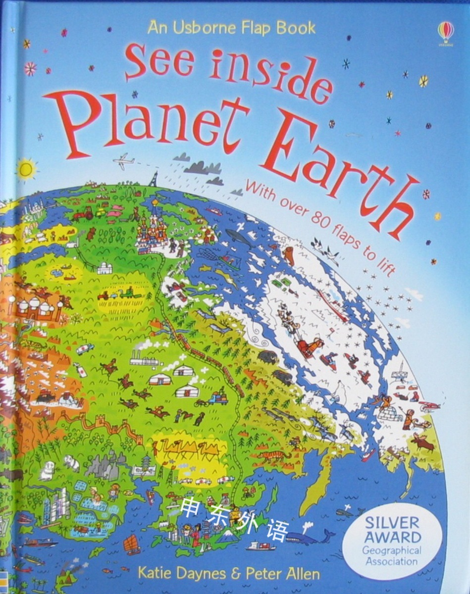Planet Earth科学,自然与自然规律儿童图书进口图书进口书原版书绘本书英文原版图书儿童纸板书外语图书进口儿童书原版儿童书