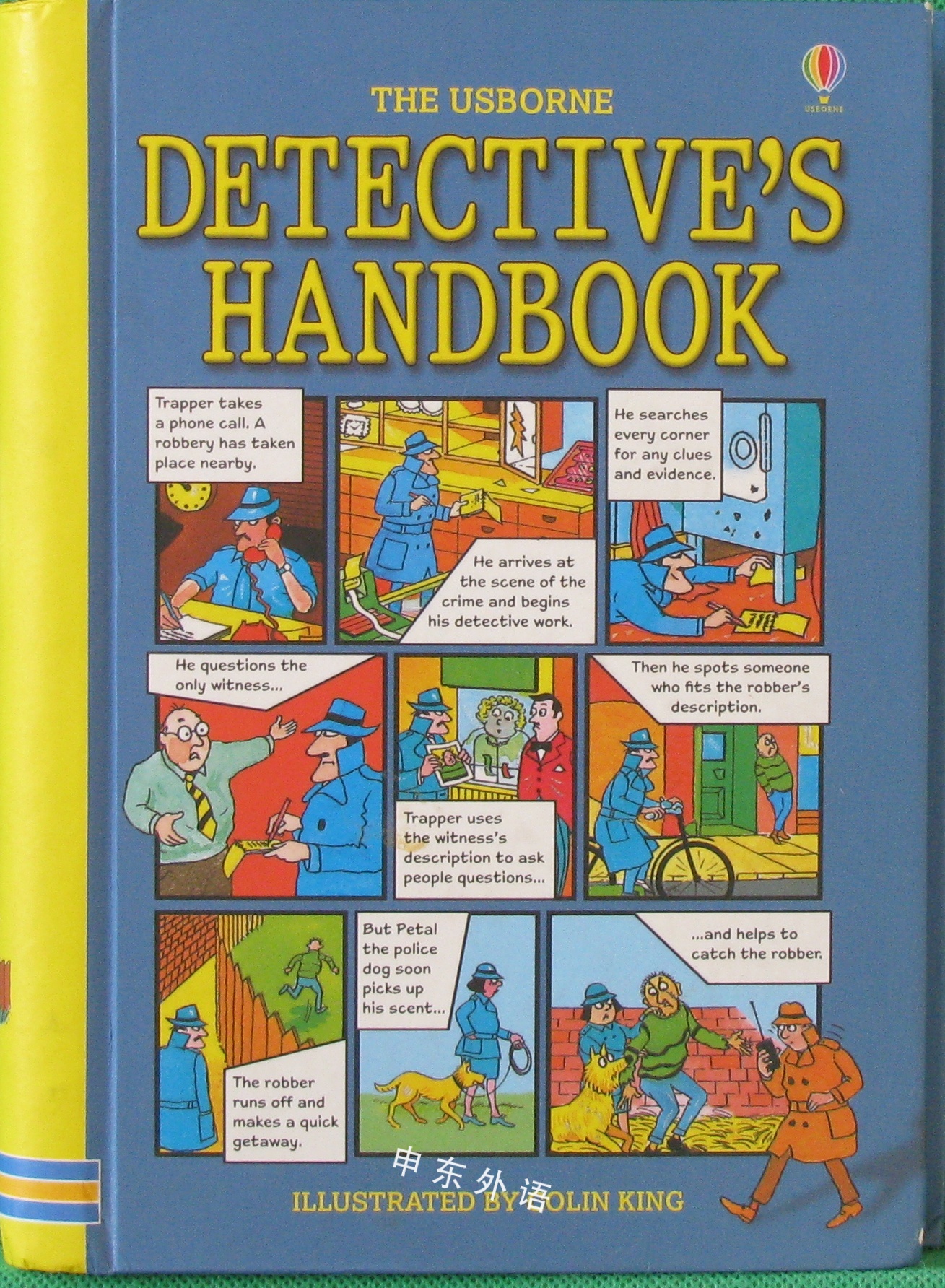 Detectives Handbook Usborne Guidebooks运动及活动儿童图书进口图书进口书原版书绘本书英文
