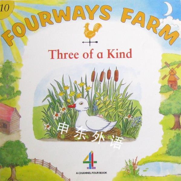 Three Of A Kind Fourways Farm电视热门人物儿童图书进口图书进口书原版书绘本书英文原版图书儿童