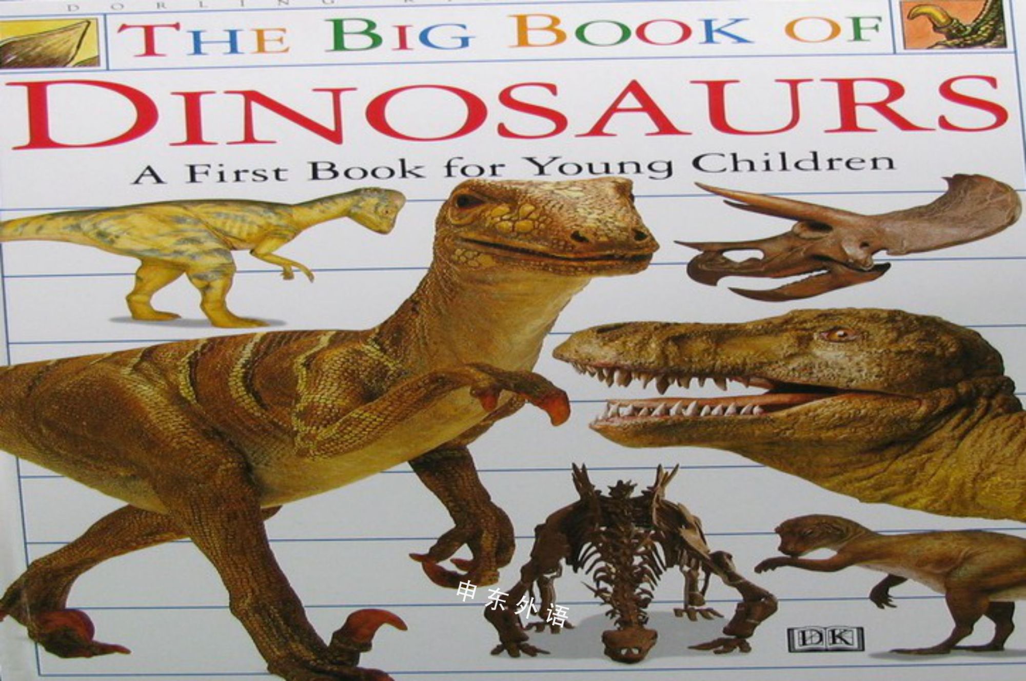 The Big Book Of Dinosaurs科学，自然与自然规律儿童图书进口图书进口书原版书绘本书英文原版图书儿童纸板书