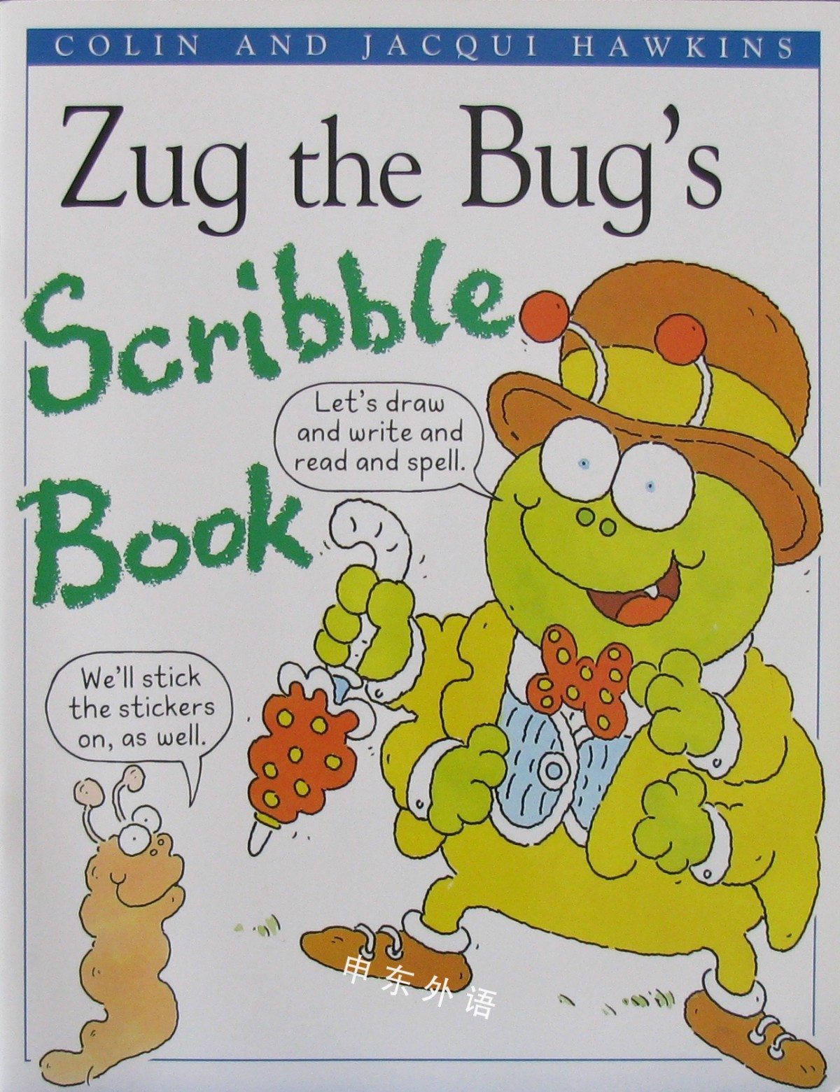 Zug The Bugs Scribble Book4早期的读者系列儿童图书进口图书进口书原版书绘本书英文原版图书儿童纸板