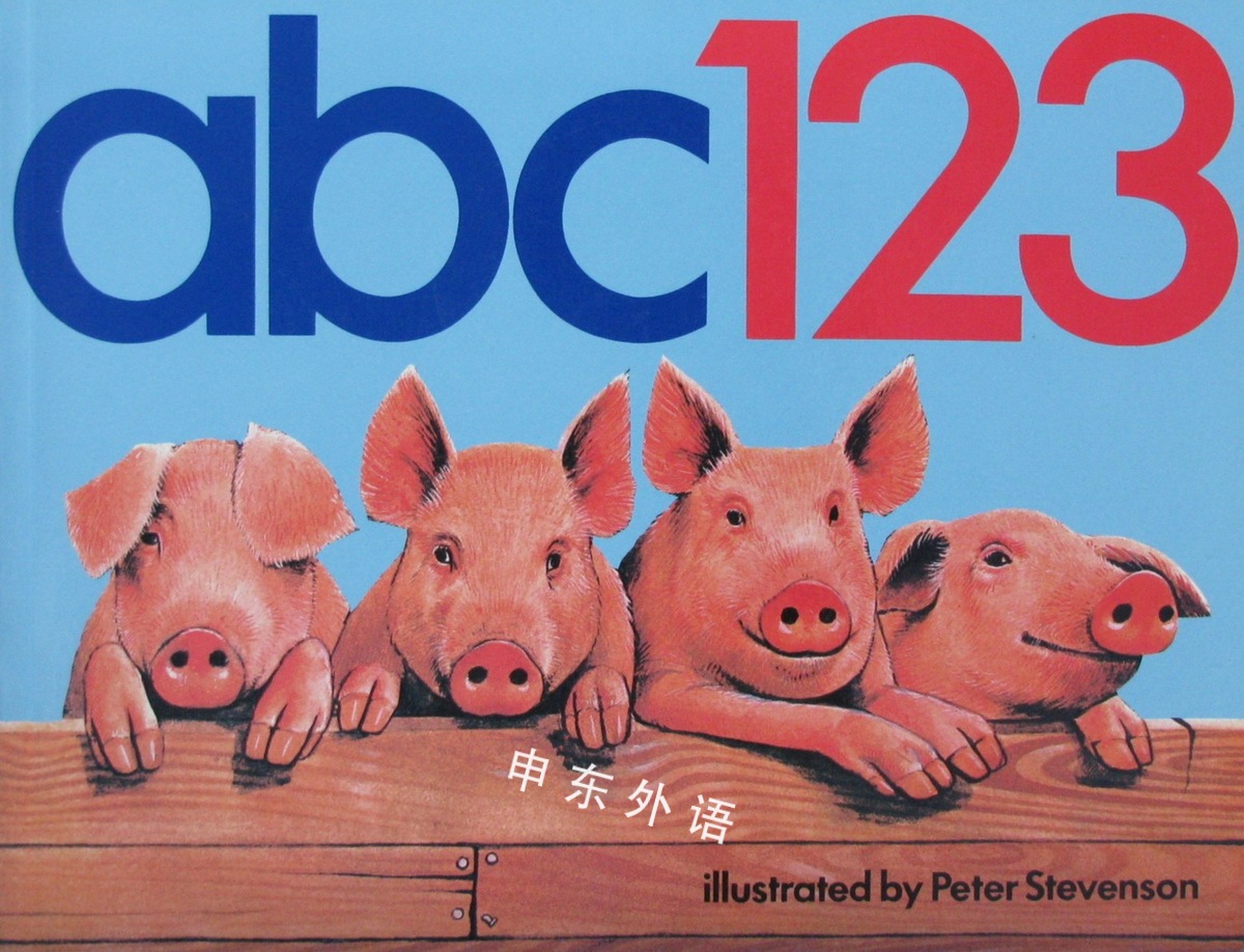 Abc123早期的读者系列儿童图书进口图书进口书原版书绘本书英文原版图书儿童纸板书外语图书进口儿童书原版儿童书