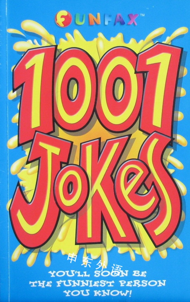 1001 Jokes Funfax幽默系列读物儿童图书进口图书进口书原版书绘本书英文原版图书儿童纸板书外语图书进口