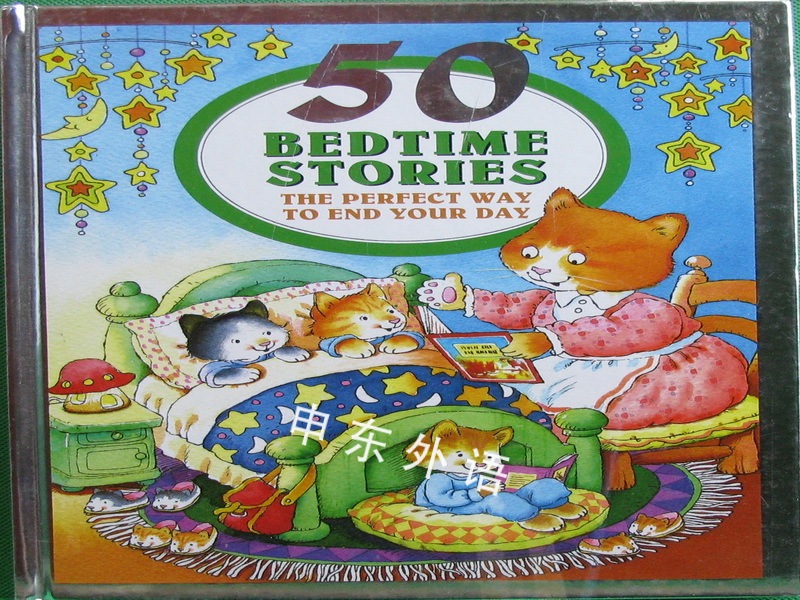 50 Bedtime Stories The Perfect Way To End Your Day童话和民间故事和神话儿童图书进口