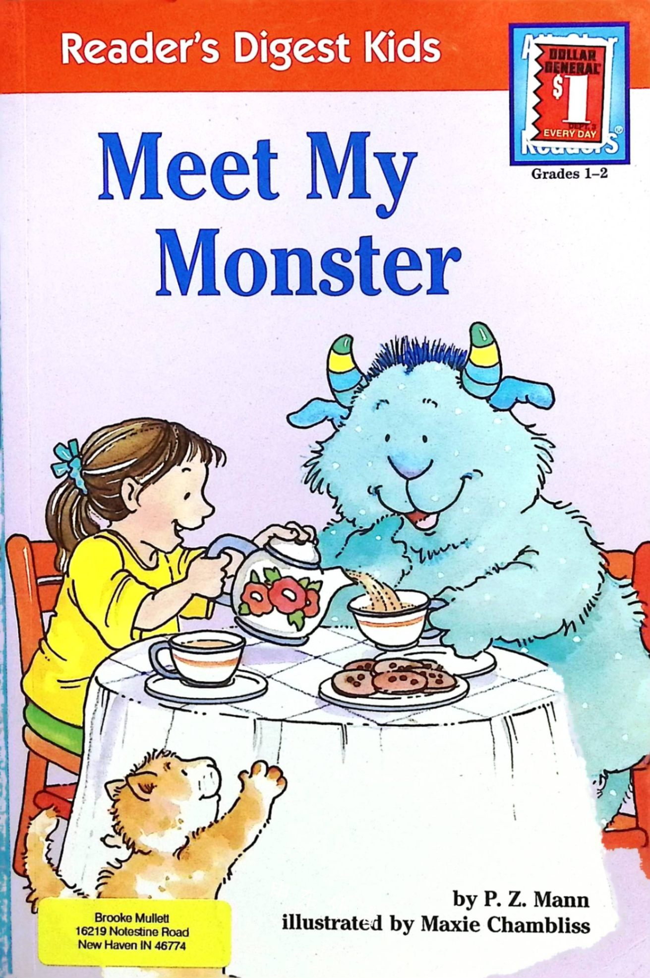 Meet My Monster早期的读者系列儿童图书进口图书进口书原版书绘本书英文原版图书儿童纸板书外语图书进口儿童书原版儿童书