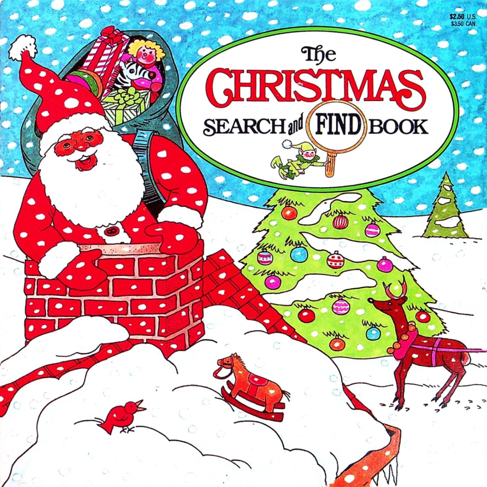 The Christmas Search And Find Book作者与插画儿童图书进口图书进口书原版书绘本书英文原版图书