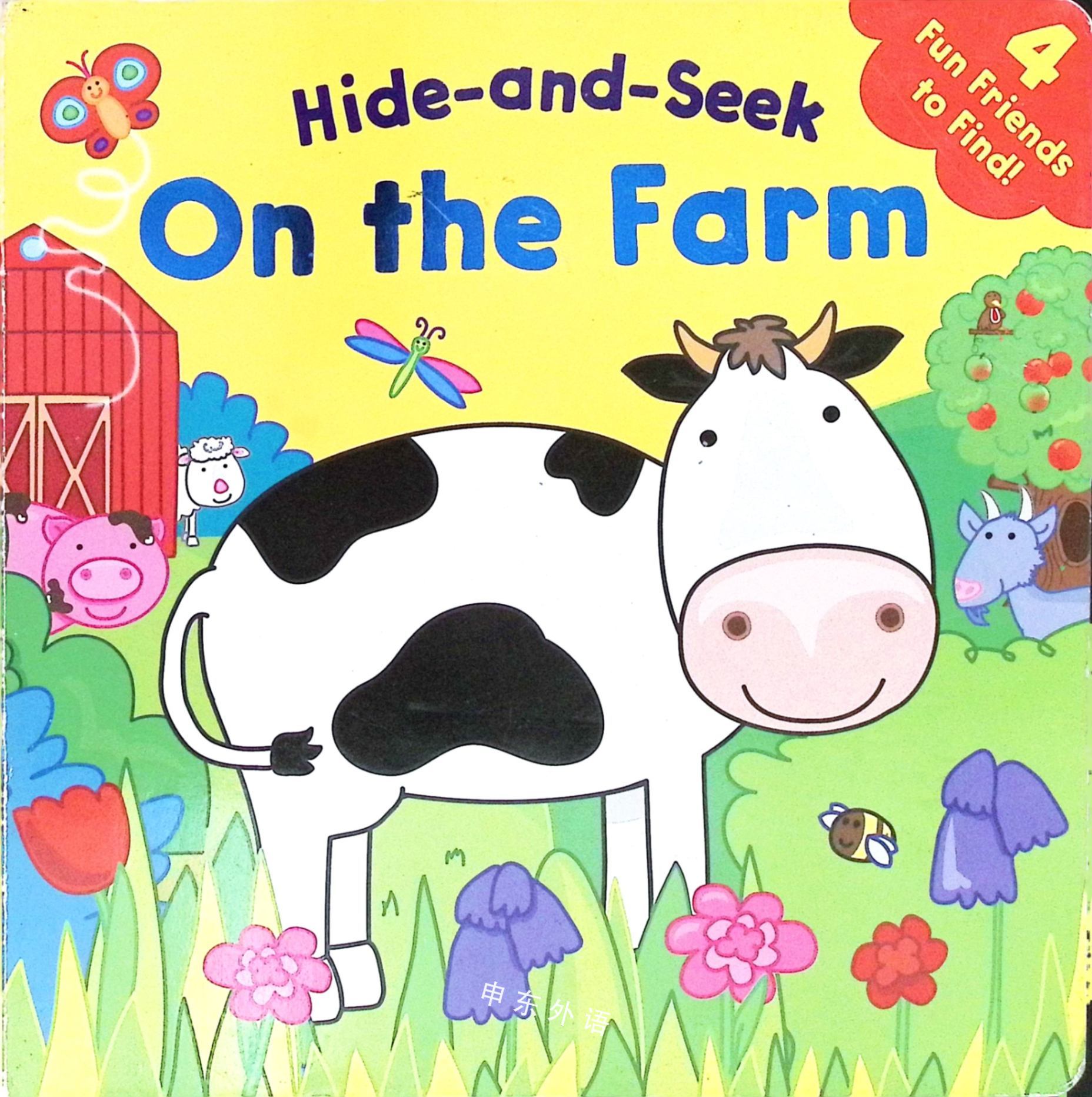 Hide And Seekon The Farm教育相关儿童图书进口图书进口书原版书绘本书英文原版图书儿童纸板书外语图书