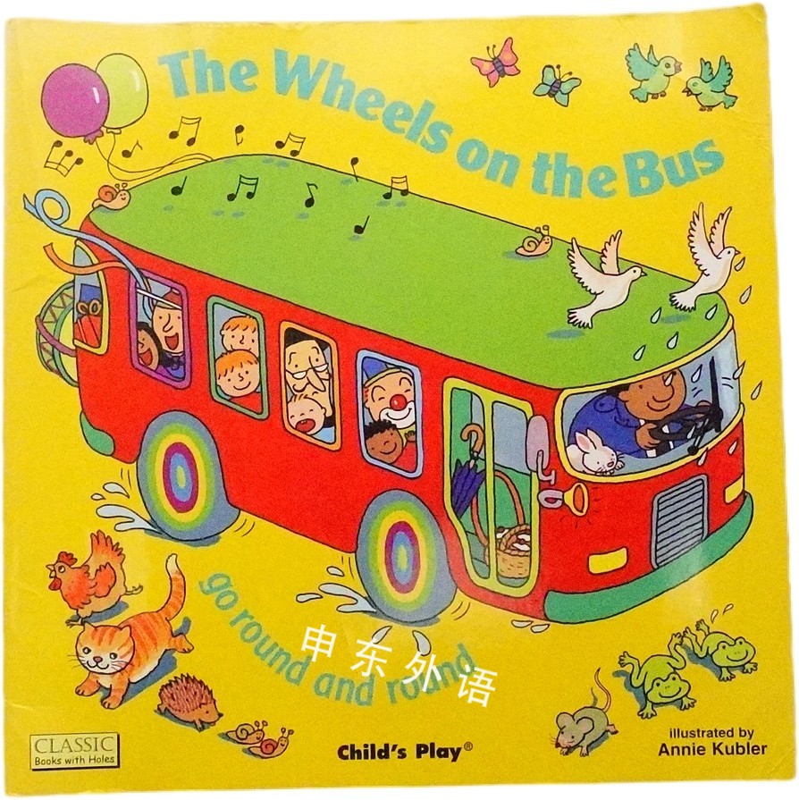 The Wheels On The Bus早期的读者系列儿童图书进口图书进口书原版书绘本书英文原版图书儿童纸板书外语图书