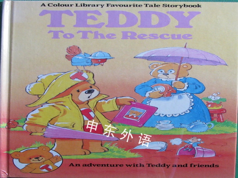 Teddy To The Rescue早期的读者系列儿童图书进口图书进口书原版书绘本书英文原版图书儿童纸板书外语图书进口