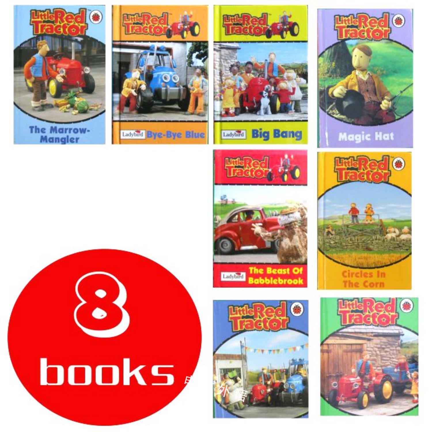 Ladybird Little Red Tractor Series系列读物儿童图书进口图书进口书原版书绘本书英文原版图书儿童