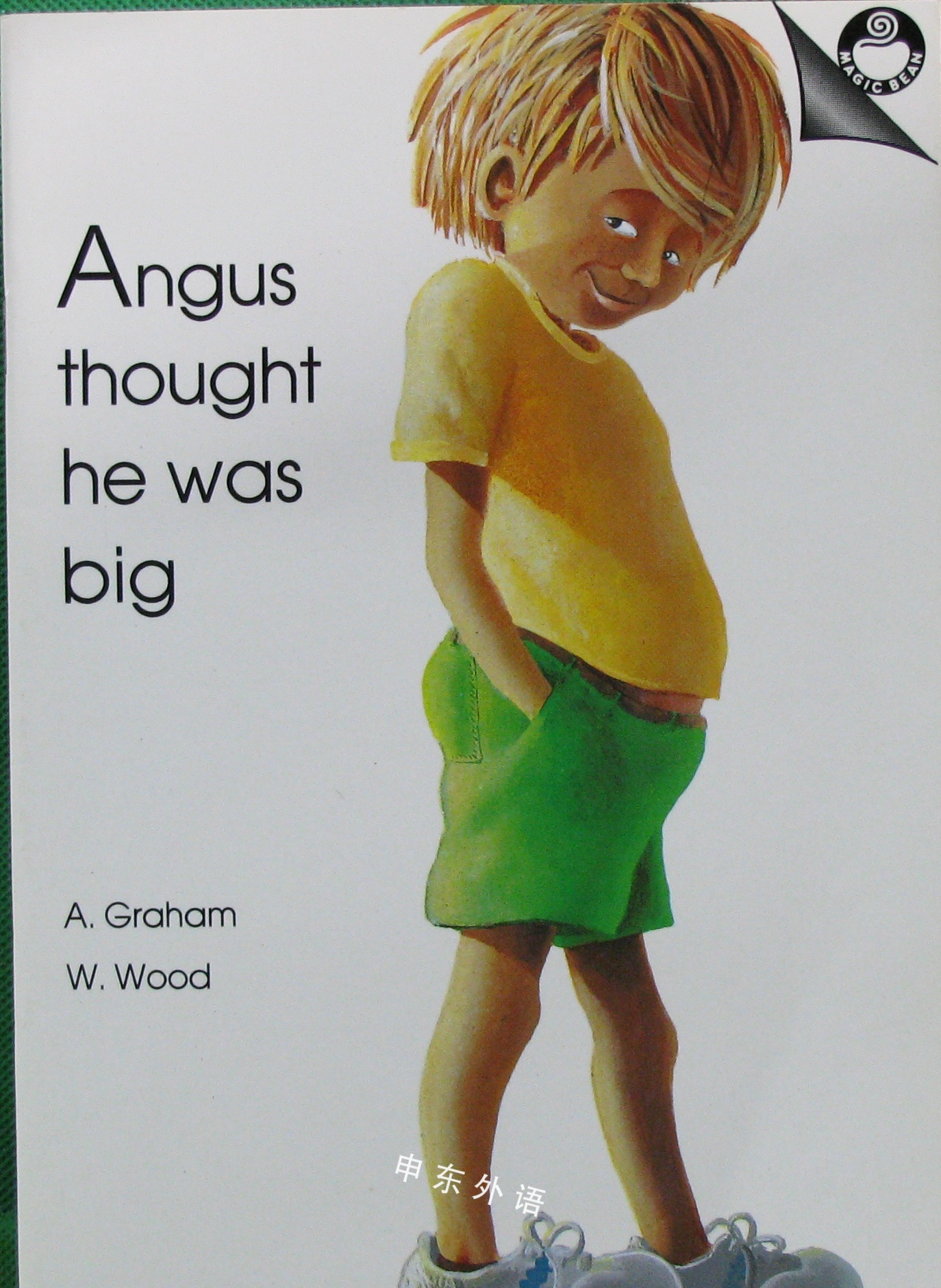 Angus Thought He Was Big早期的读者系列儿童图书进口图书进口书原版书绘本书英文原版图书儿童纸板书外语
