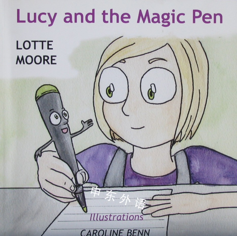 Lucy And The Magic Pen早期的读者系列儿童图书进口图书进口书原版书绘本书英文原版图书儿童纸板书外语图书
