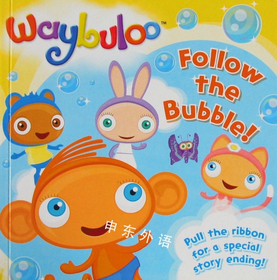 Waybuloo Follow The Bubble系列读物儿童图书进口图书进口书原版书绘本书英文原版图书儿童纸板书外语