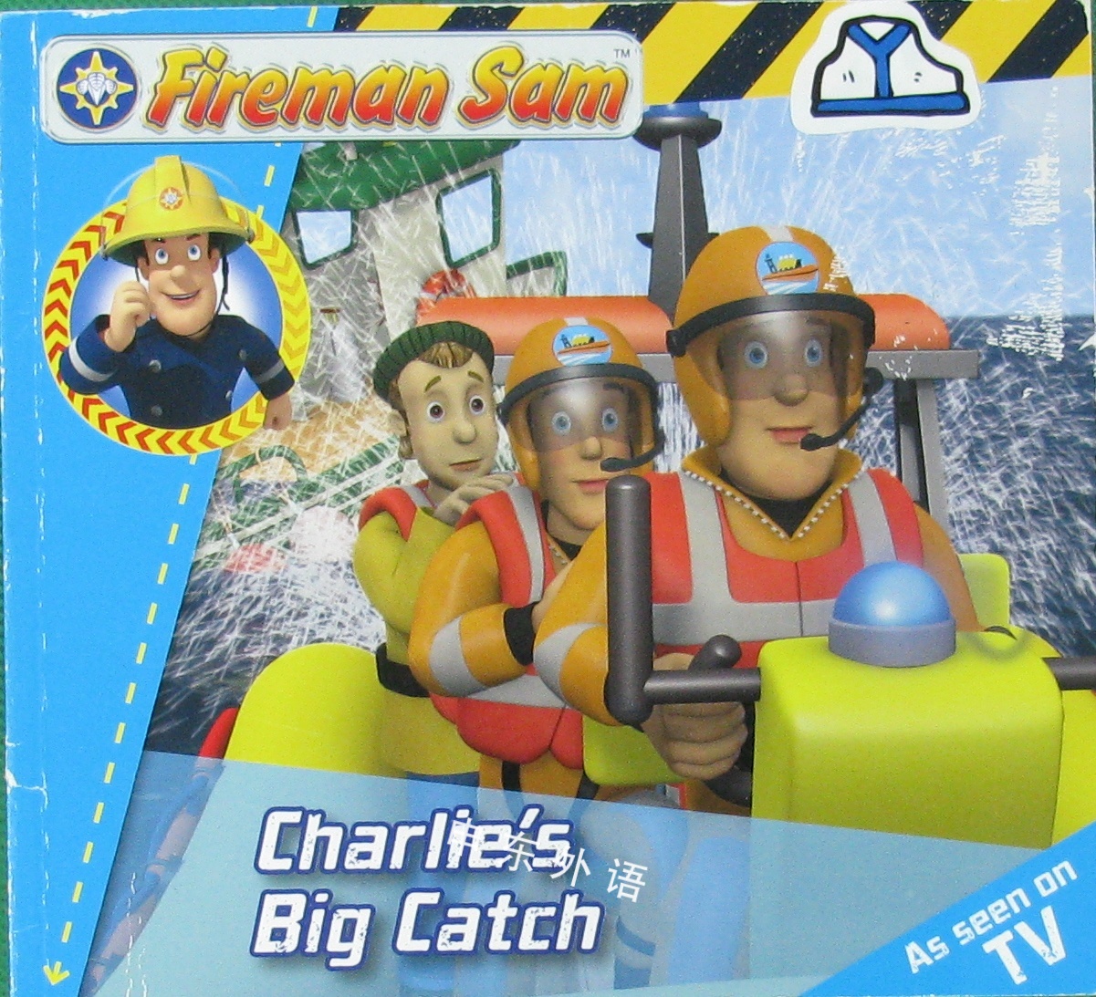 Charlies Big Catchfireman Sam系列读物儿童图书进口图书进口书原版书绘本书英文原版图书儿童纸板