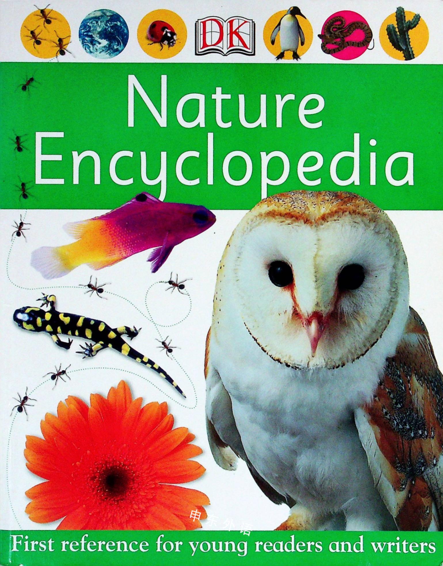 Nature Encyclopedia百科全书参考书与非虚构儿童图书进口图书进口书原版书绘本书英文原版图书儿童纸板书外语