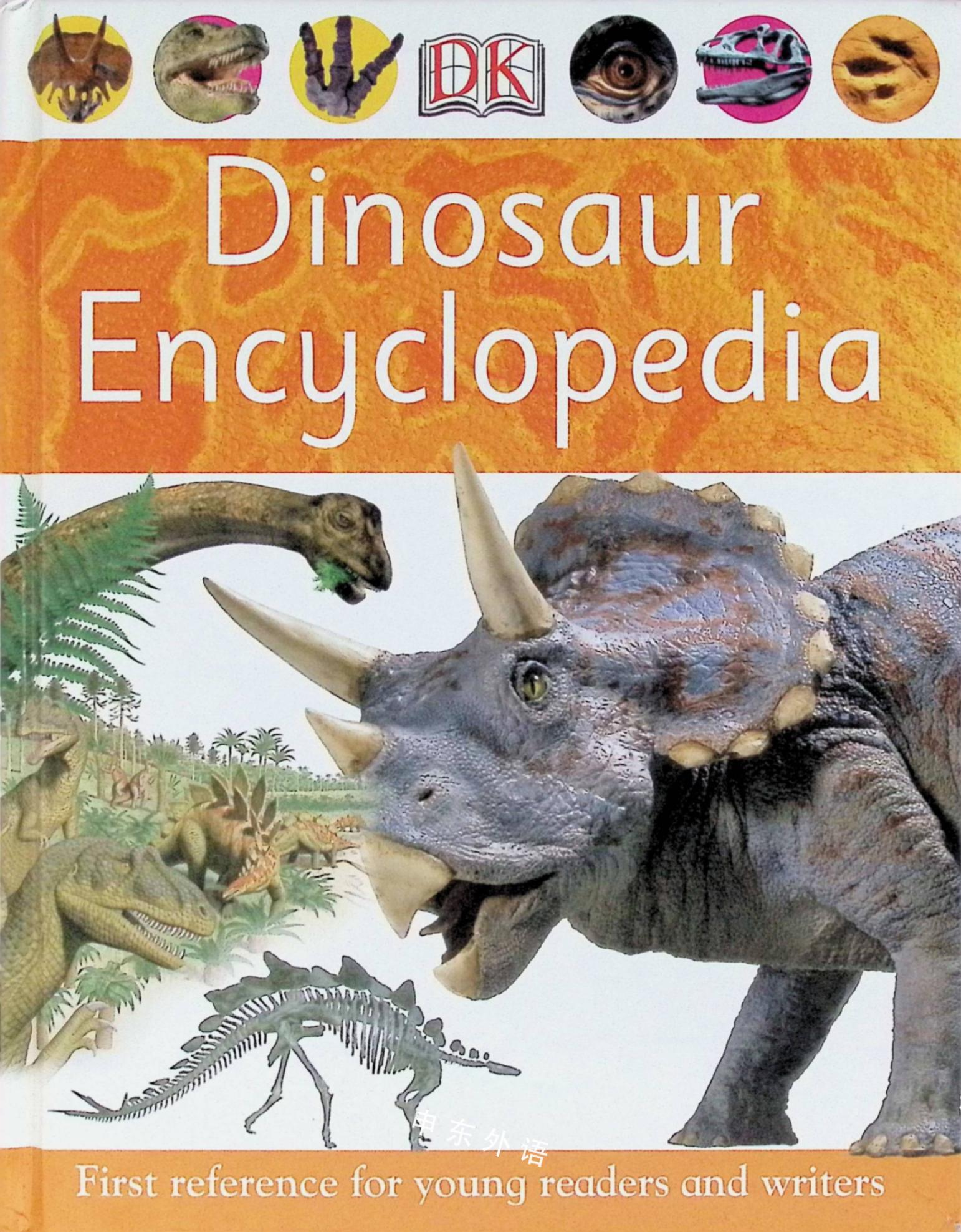 Dinosaur Encyclopedia百科全书参考书与非虚构儿童图书进口图书进口书原版书绘本书英文原版图书儿童纸板书