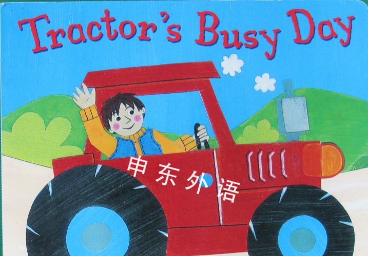 Tractors Busy Day早期的读者系列儿童图书进口图书进口书原版书绘本书英文原版图书儿童纸板书外语图书进口儿童