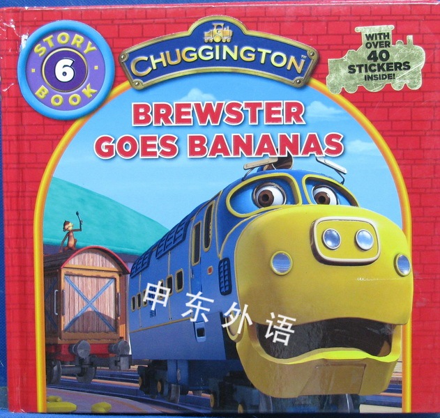 Chuggington Storybook Brewster Goes Bananas系列读物儿童图书进口图书进口书原版书绘本书