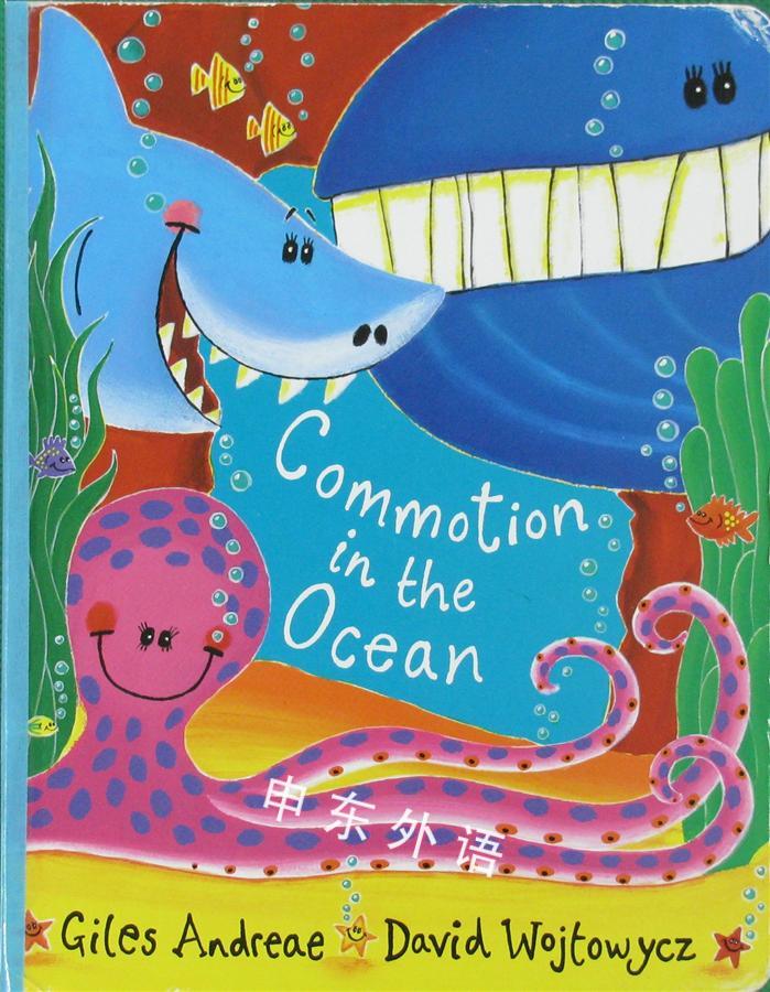 Commotion In The Ocean W 作者与插画儿童图书进口图书进口书原版书绘本书英文原版图书儿童纸板书