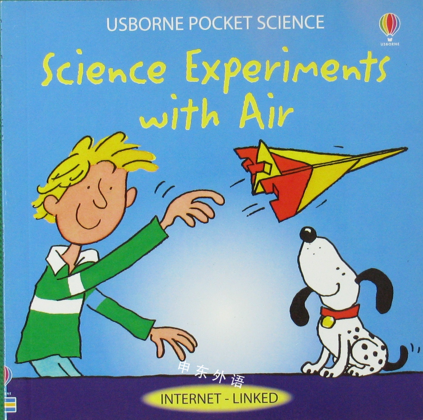 Usborne Pocket Science Science Experiments With Air物理科学，自然与自然规律儿童图书