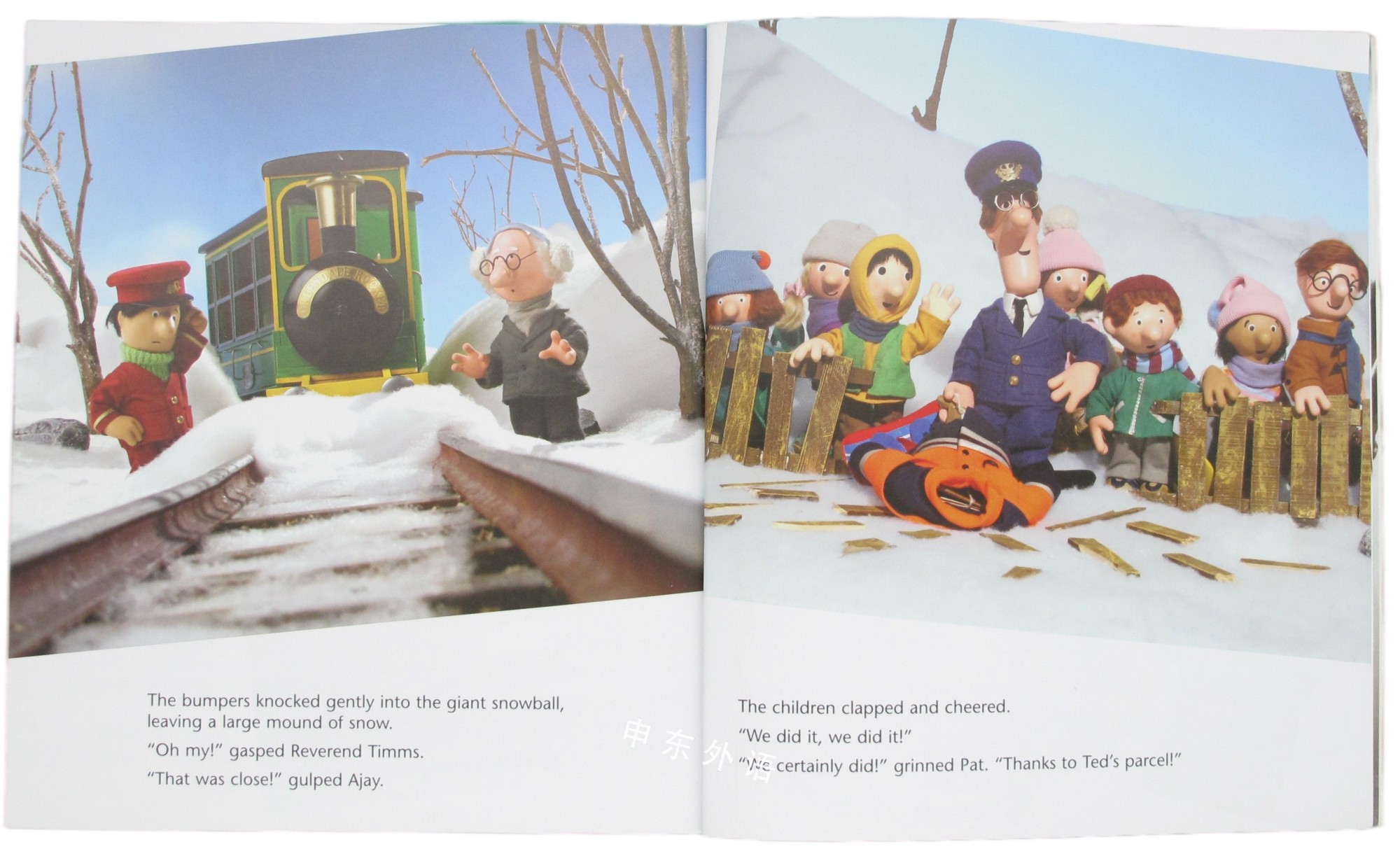 Postman Pat And The Giant Snowball Postman Pat系列读物儿童图书进口图书进口书原版书