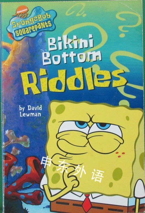 Bikini Bottom Riddles Spongebob Squarepants系列读物儿童图书进口图书进口书原版书绘本