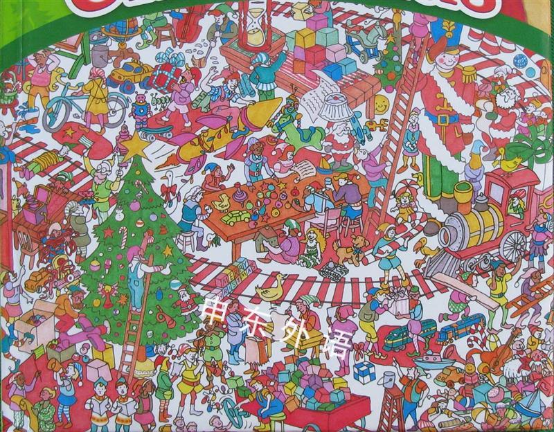 Look And Find Christmas圣诞节假日与节日儿童图书进口图书进口书原版书绘本书英文原版图书儿童纸板书外语